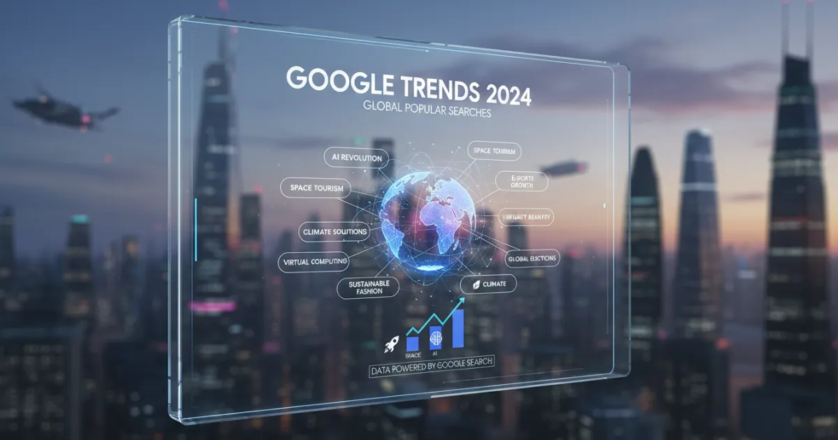 Google Trends 2024: le ricerche più popolari al mondo